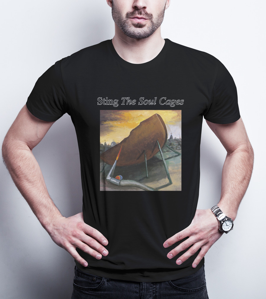 Sting The Soul Cages Album Artwork Painting T-Shirt