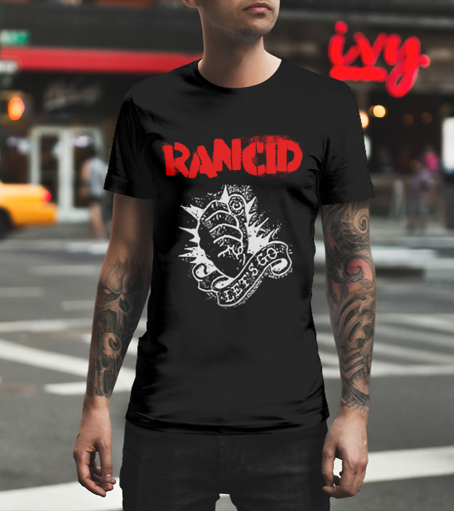 Rancid Let's Go Fist Punk T-Shirt