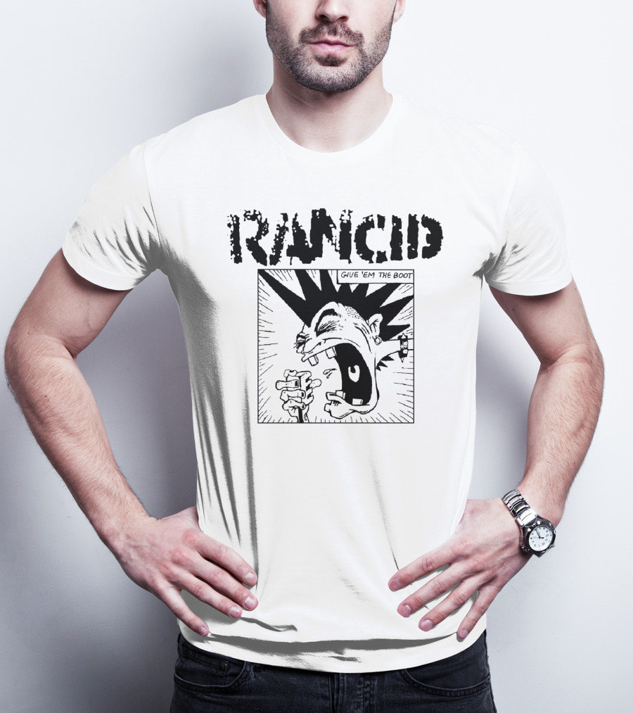 Rancid Give 'Em The Boot Punk Rock T-Shirt