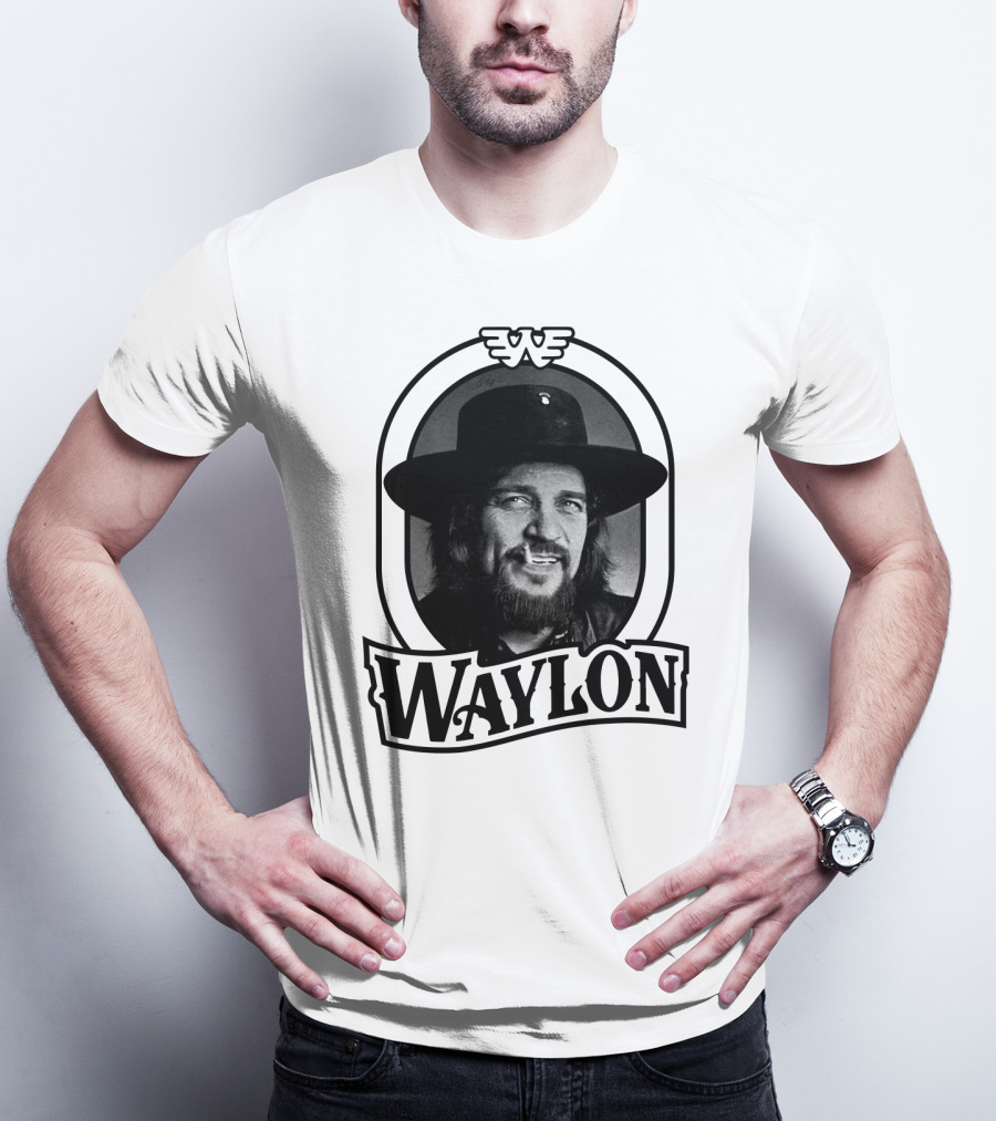 Waylon Jennings Country Music Legend T-Shirt