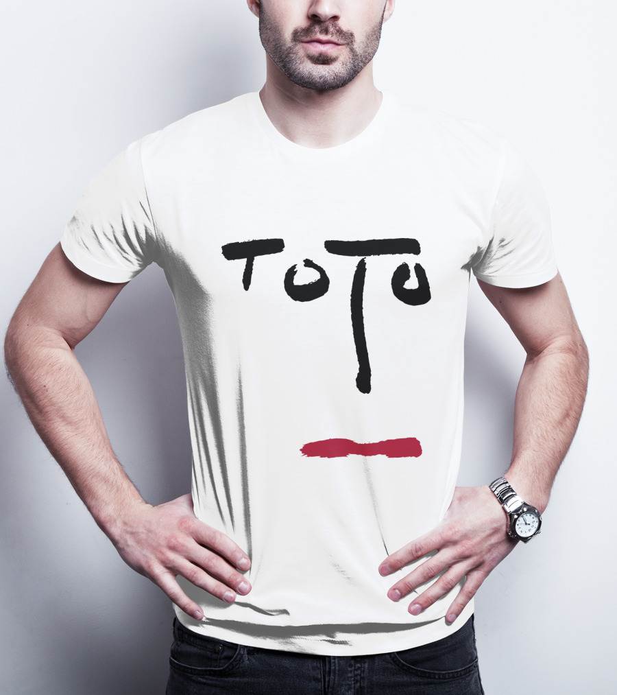TOTO Turn Back 08 Minimalist Face T-Shirt