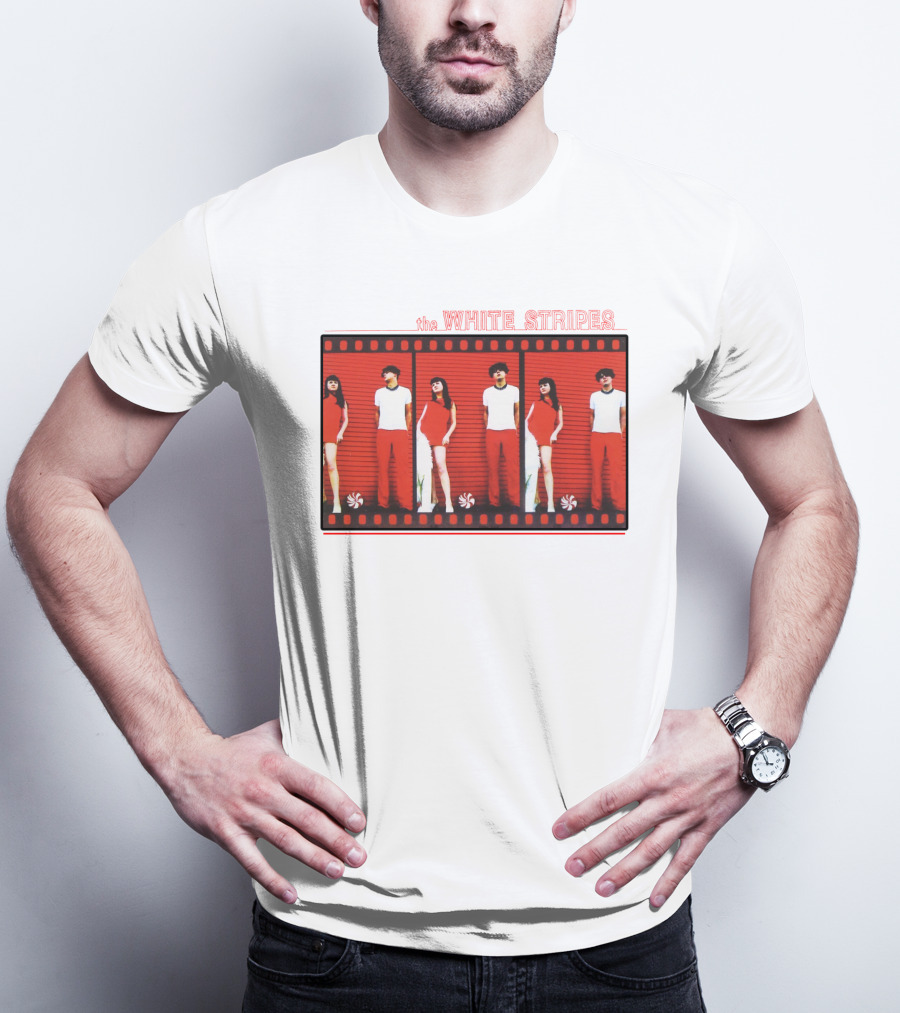 The White Stripes Red Filmstrip T-Shirt