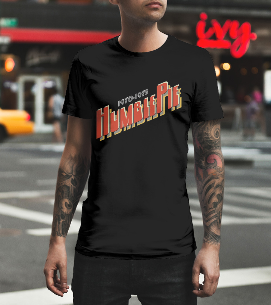 1970-1975 Humble Pie Classic Rock T-Shirt