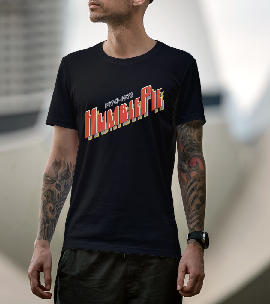 1970-1975 Humble Pie Classic Rock T-Shirt