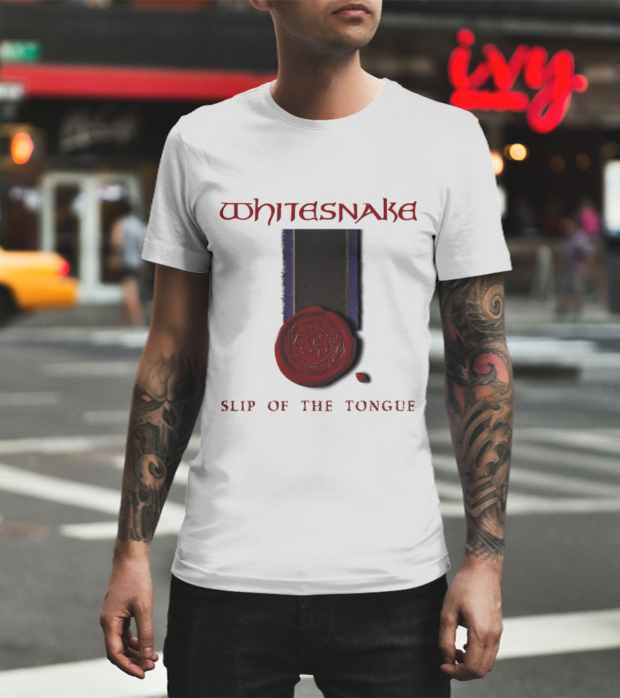 Whitesnake Slip Of The Tongue T-Shirt