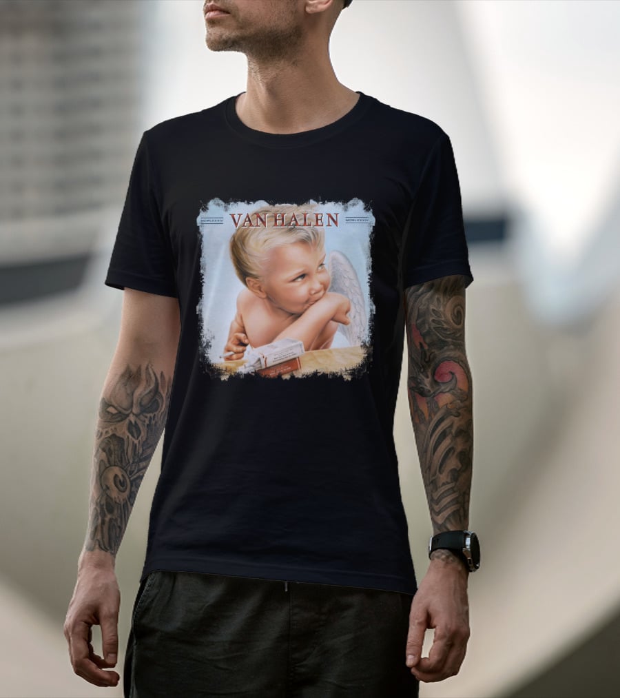 Van Halen 1984 Album Art Cherub Mmcm Lxxxiv T-Shirt