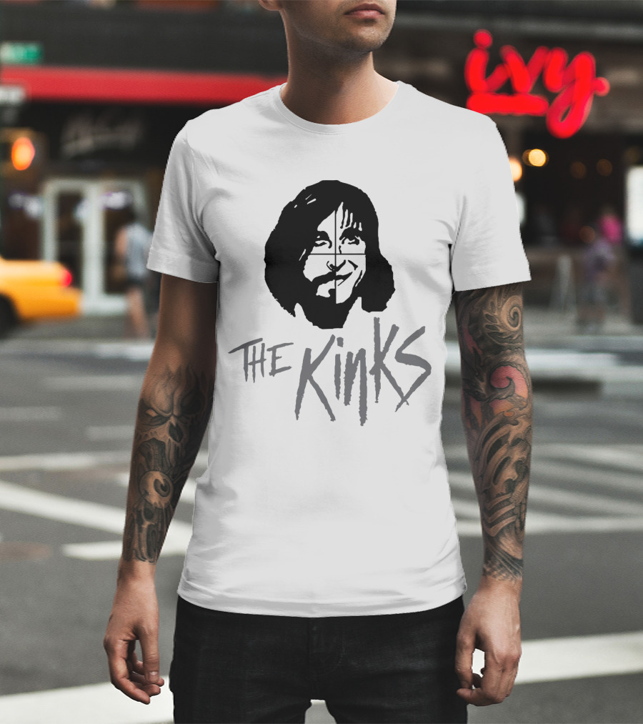 The Kinks Portrait Tk-Ms T-Shirt