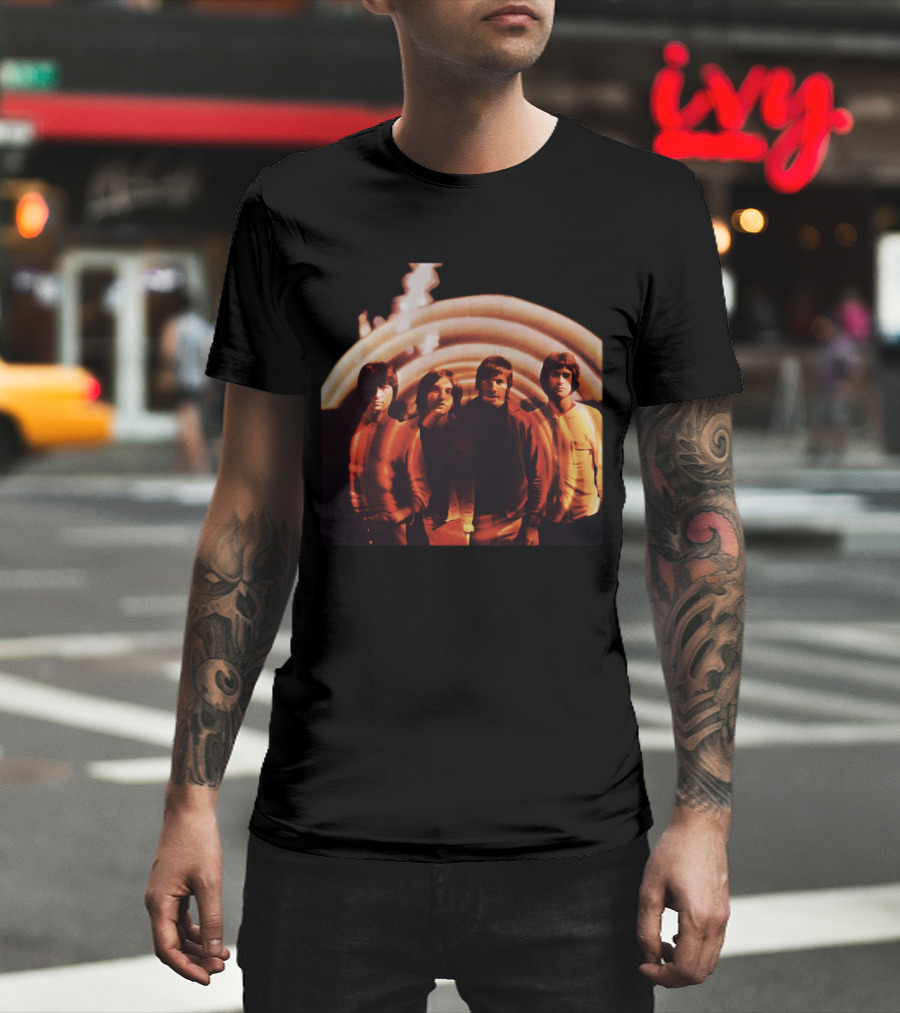 Moody Blues Band Visual Warp Effect T-Shirt