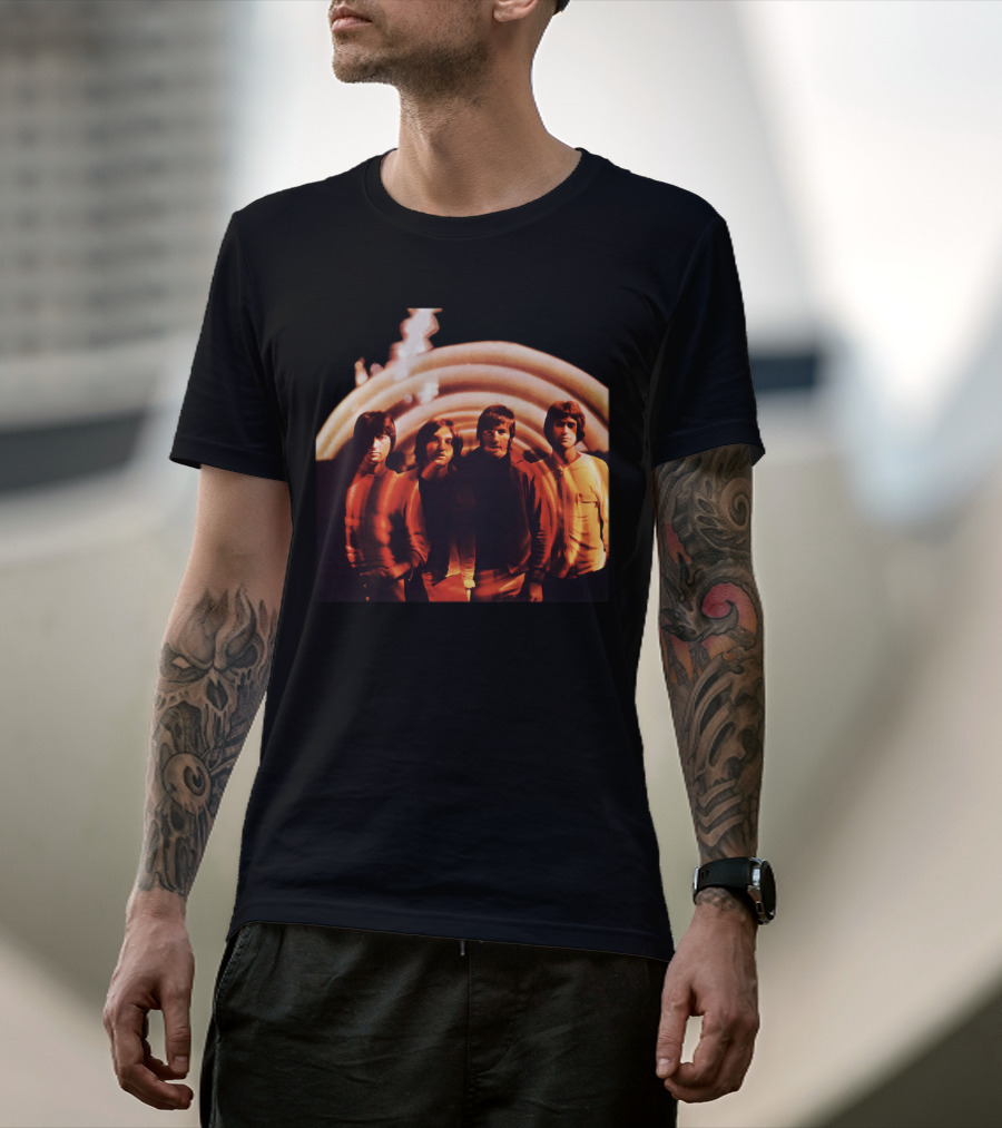 Moody Blues Band Visual Warp Effect T-Shirt