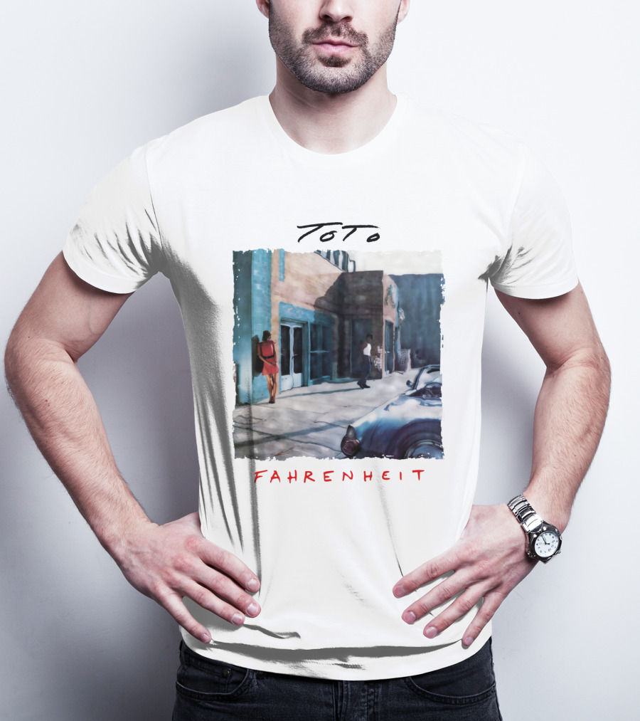 Toto Fahrenheit Album Cover Retro Scene T-Shirt