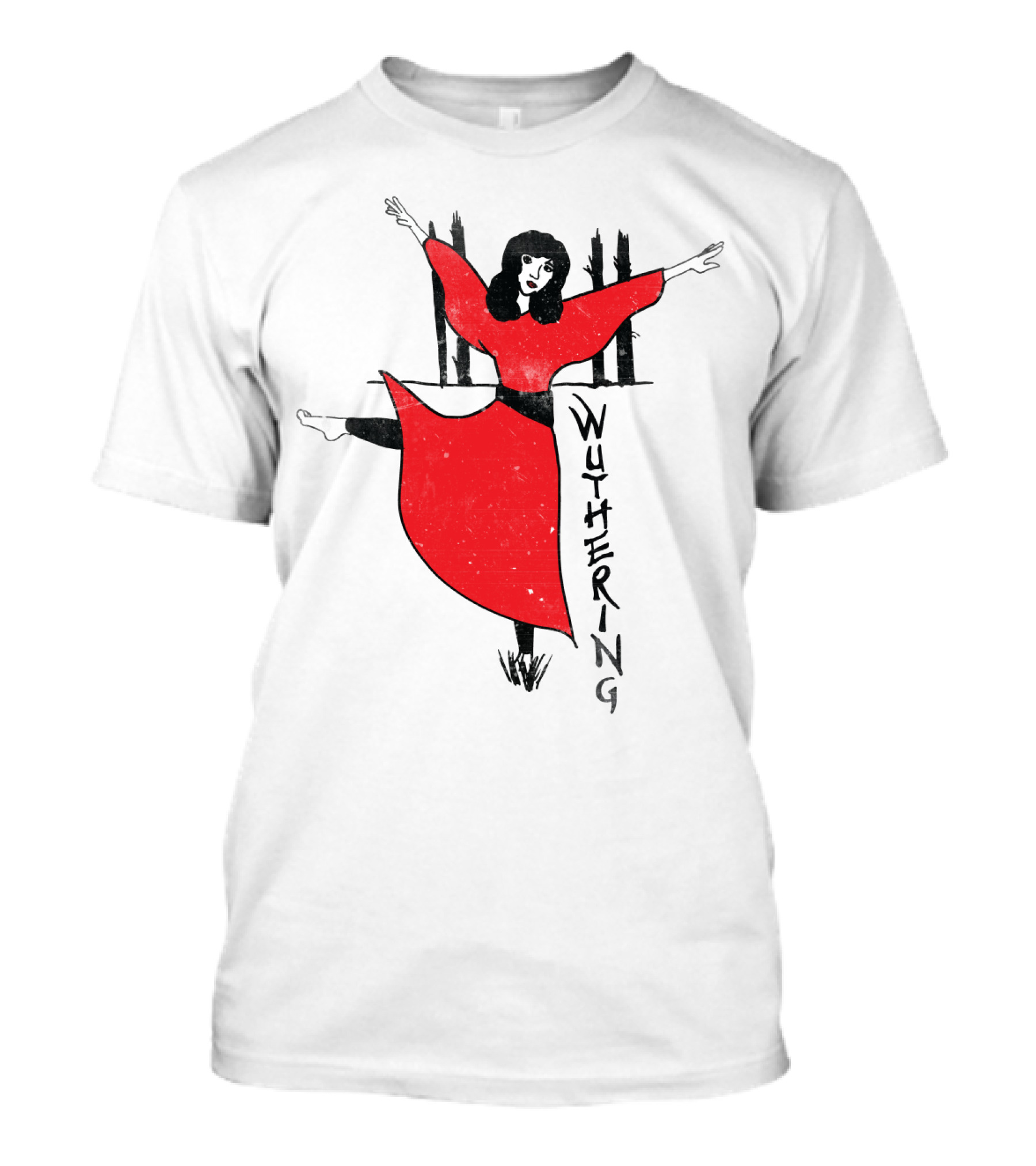 Wuthering Dancer In Red Dress T-Shirt