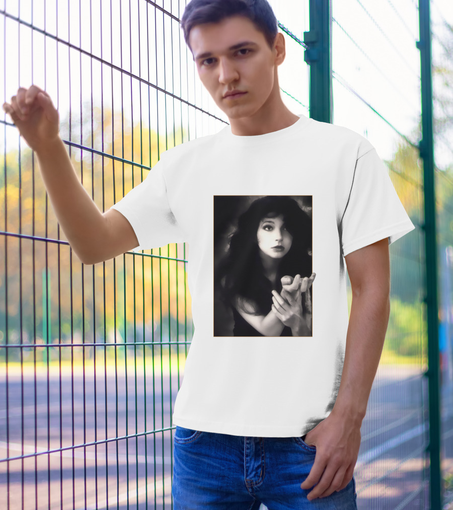 Kate Bush Black And White T-Shirt