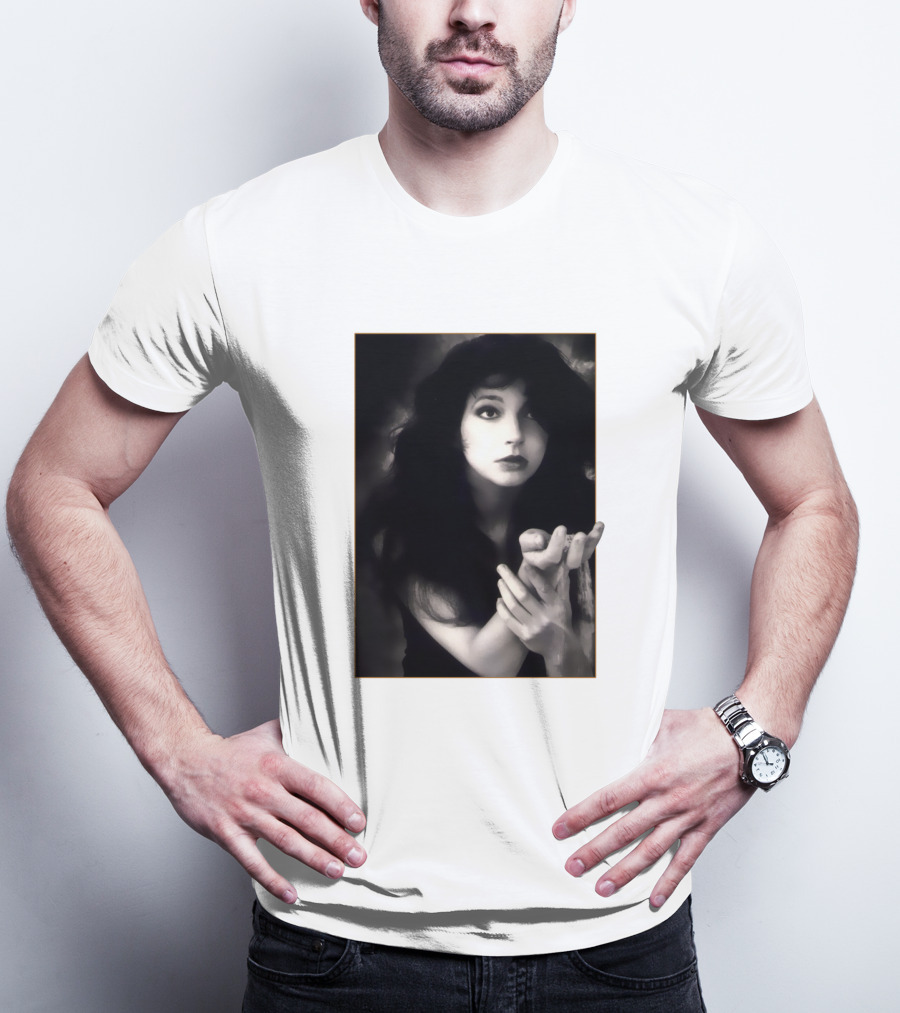 Kate Bush Black And White T-Shirt