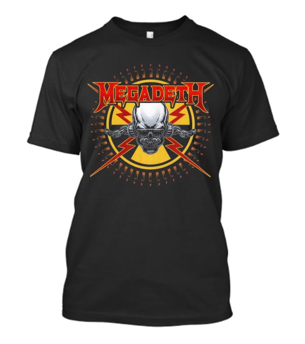 Megadeth Skull And Chains T-Shirt