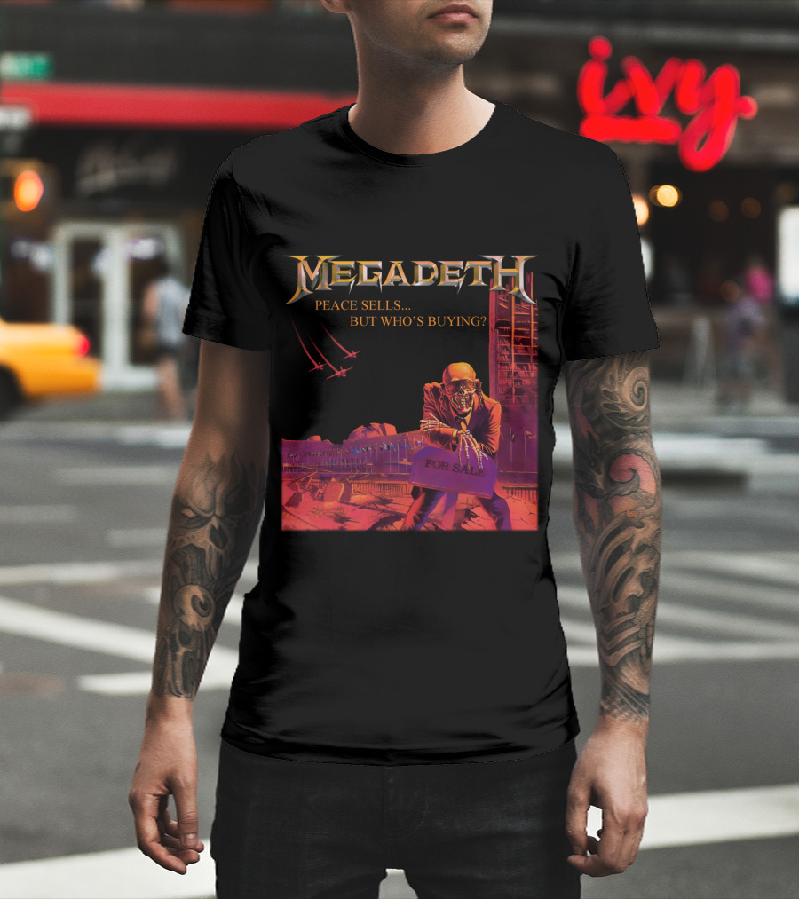 Megadeth Peace Sells... But Who's Buying? For Sale T-Shirt