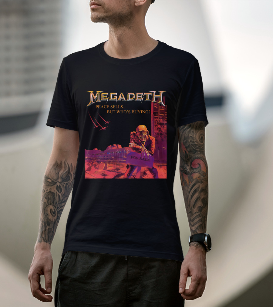 Megadeth Peace Sells... But Who's Buying? For Sale T-Shirt
