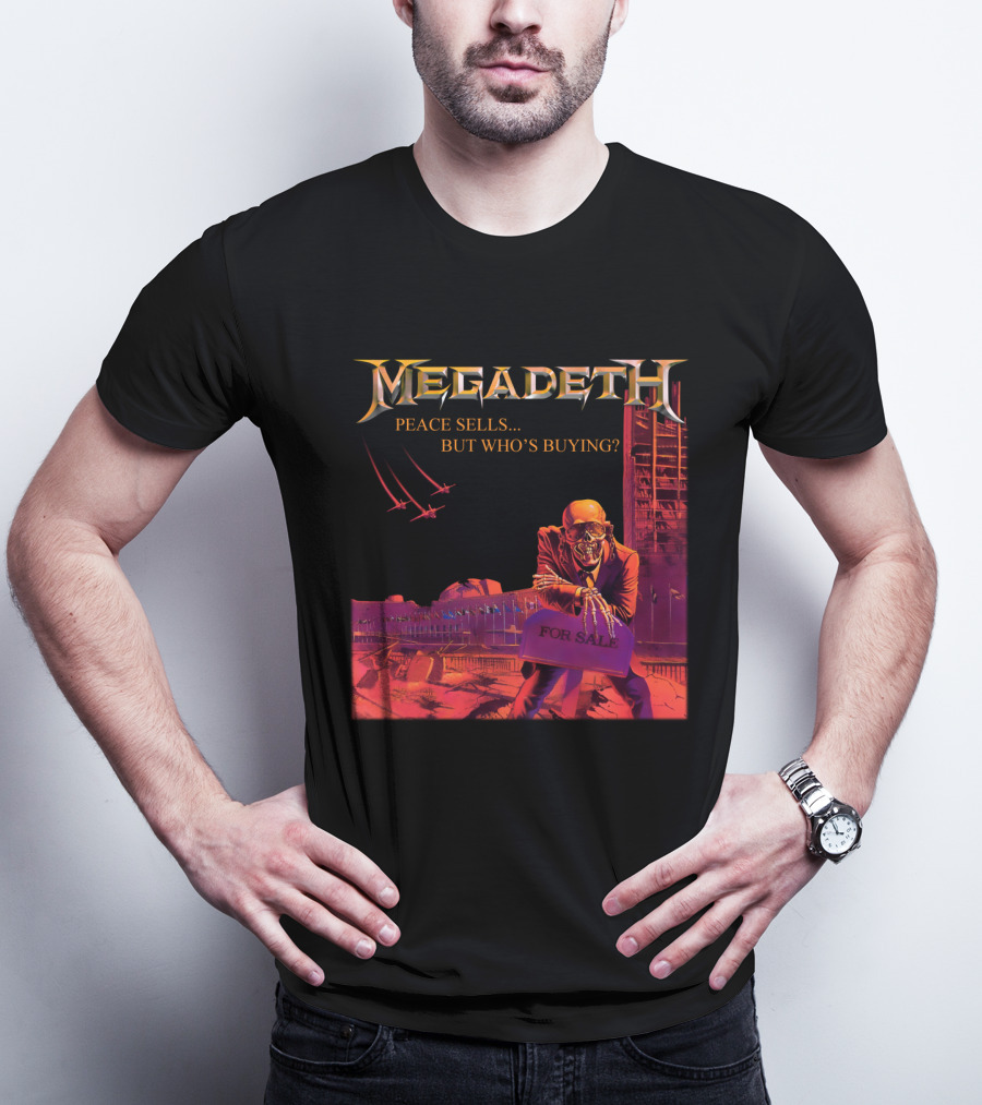 Megadeth Peace Sells... But Who's Buying? For Sale T-Shirt