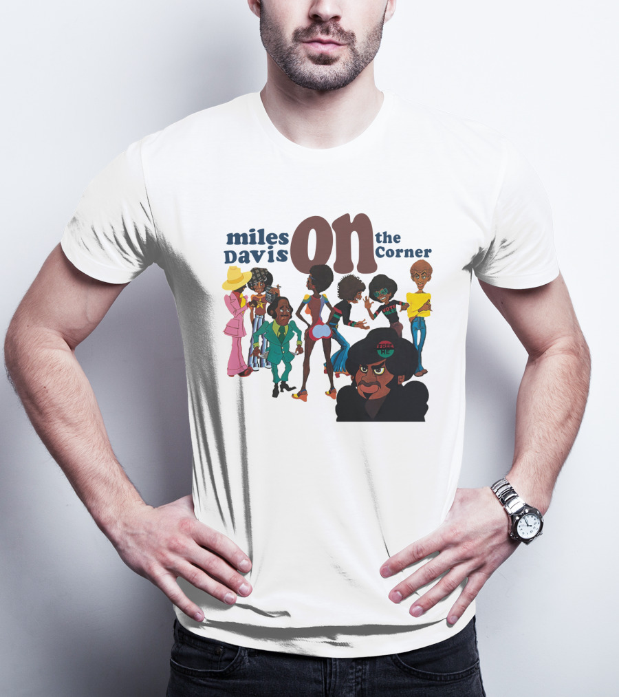 Miles Davis On The Corner Characters T-Shirt