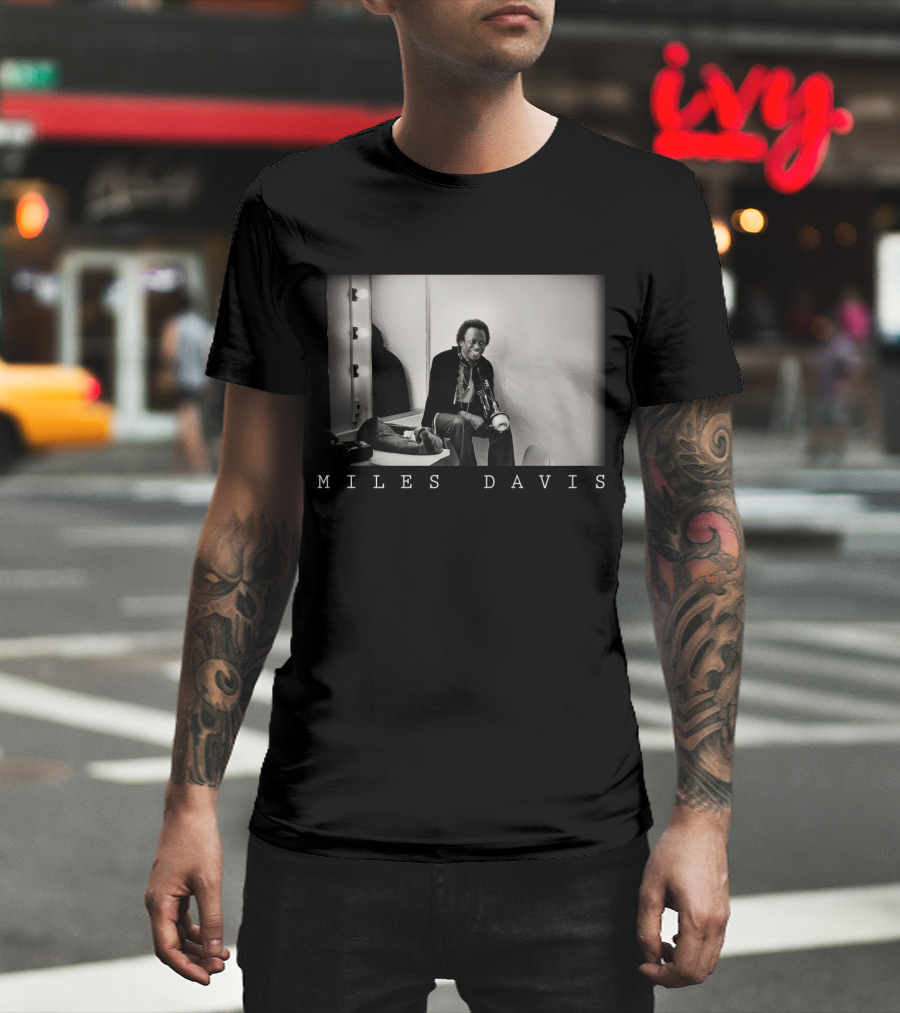 Miles Davis Backstage Reflection T-Shirt