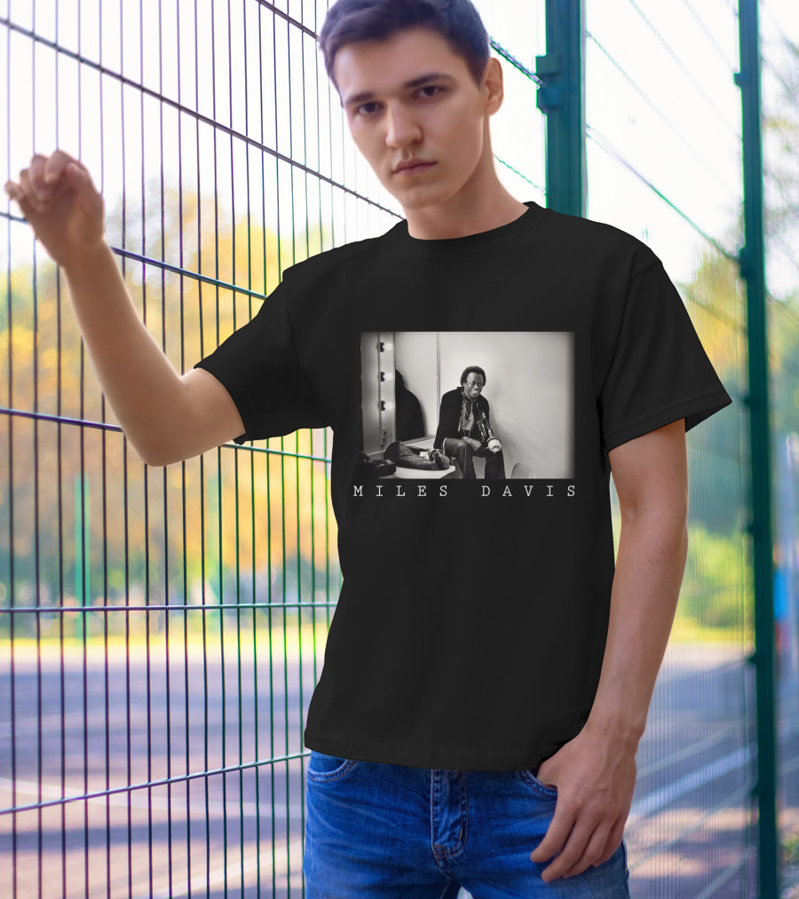 Miles Davis Backstage Reflection T-Shirt