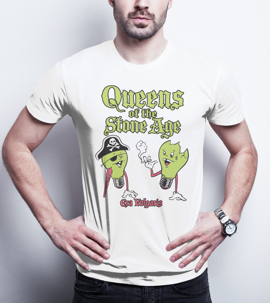 Queens Of The Stone Age Era Vulgaris Lightbulbs T-Shirt