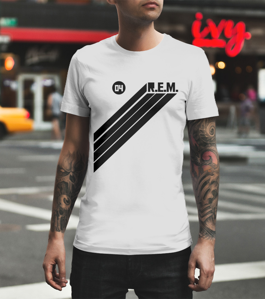 R.e.m. 04 Stripes T-Shirt