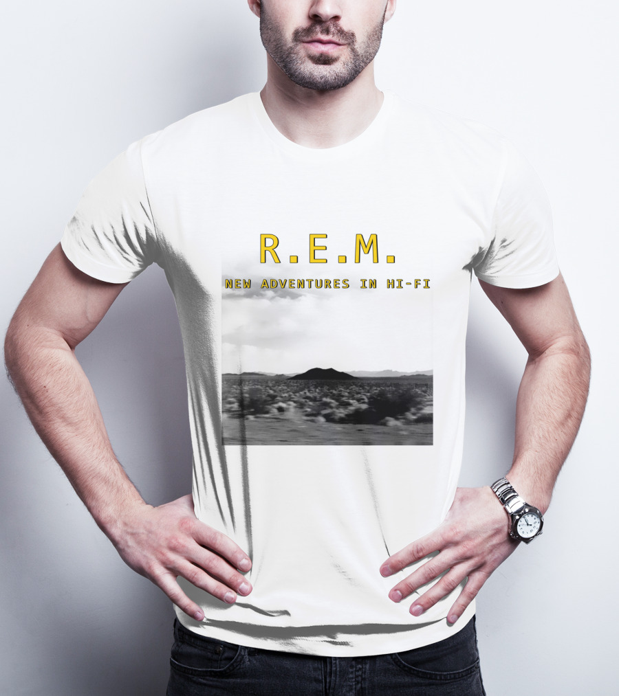 R.E.M. New Adventures In Hi-Fi Desert Landscape Photography T-Shirt