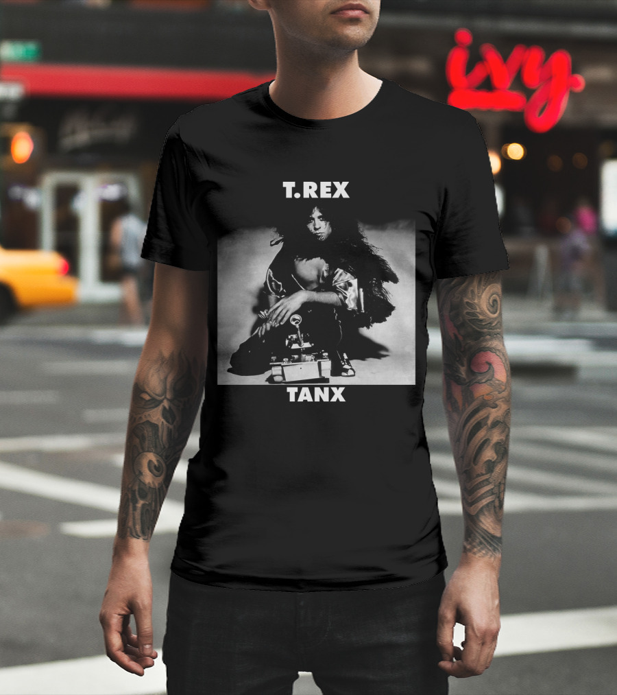 T.rex Tanx Album Cover Trx-Ms T-Shirt