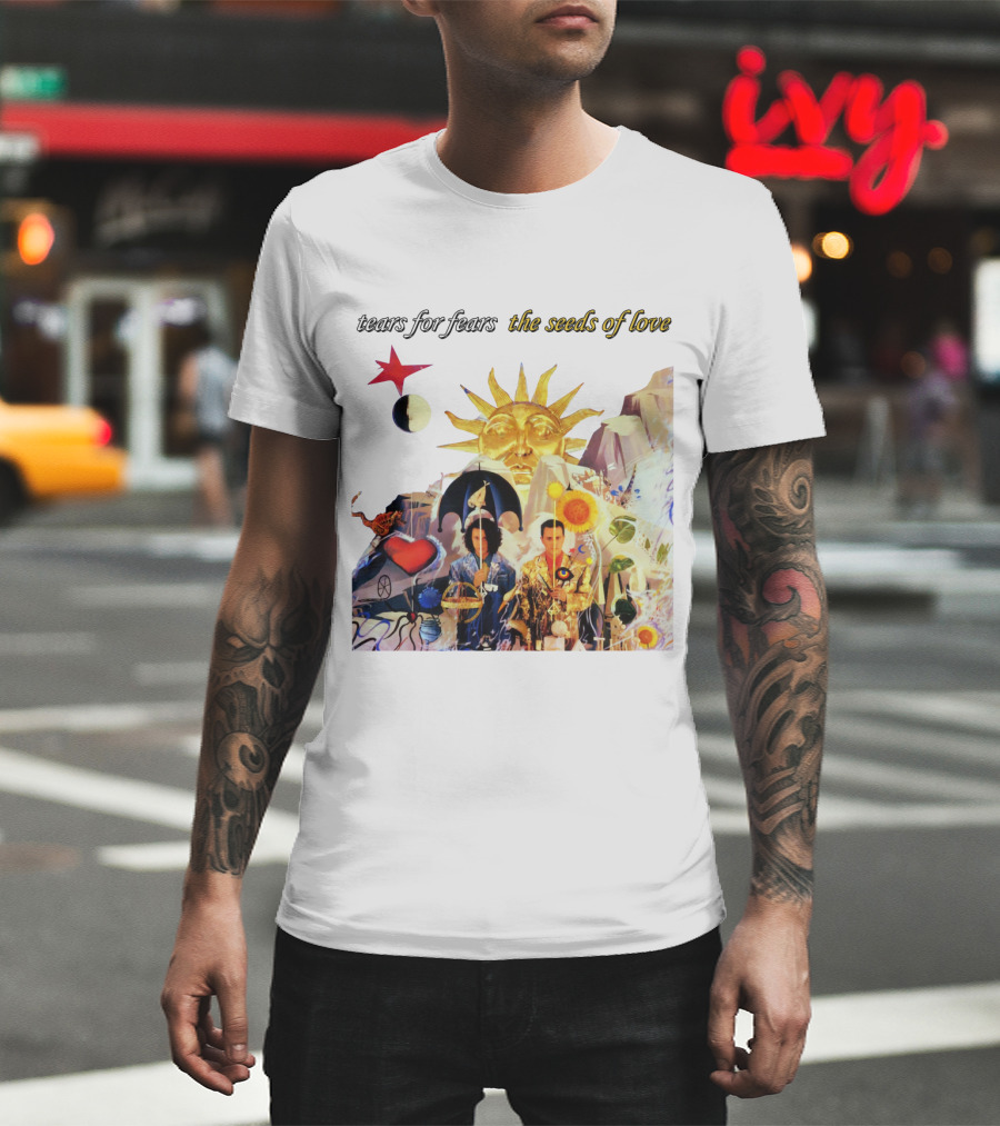 Tears For Fears The Seeds Of Love Album Cover Artwork T-Shirt