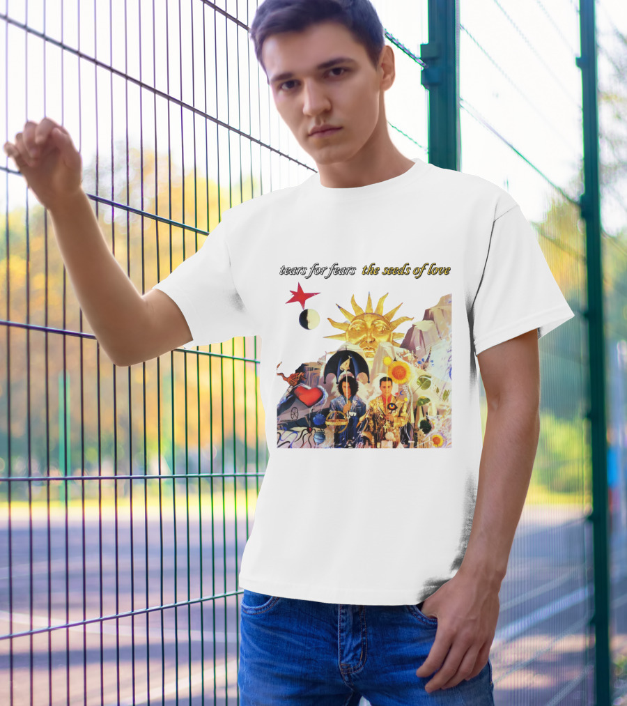 Tears For Fears The Seeds Of Love Album Cover Artwork T-Shirt