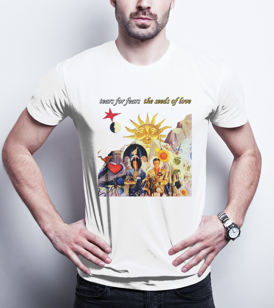 Tears For Fears The Seeds Of Love Album Cover Artwork T-Shirt