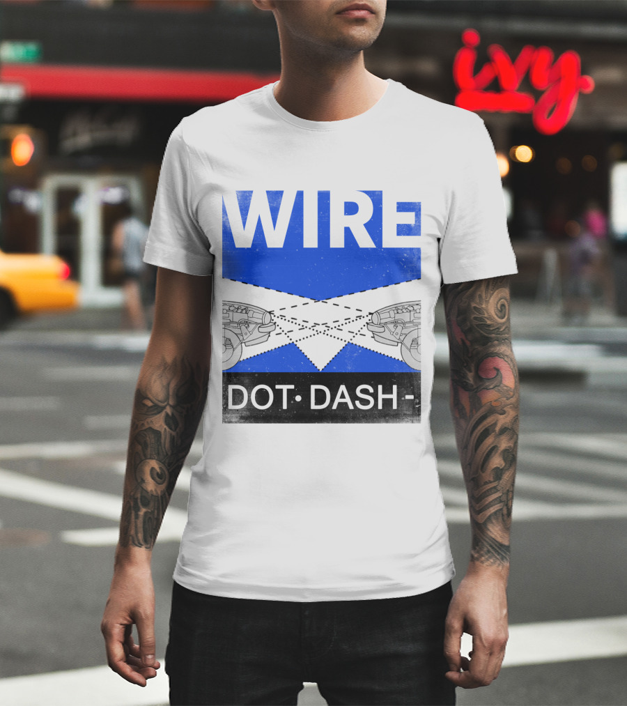 WIRE DOT DASH T-Shirt
