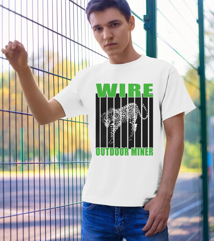 WIRE Outdoor Miner Leopard Bars T-Shirt