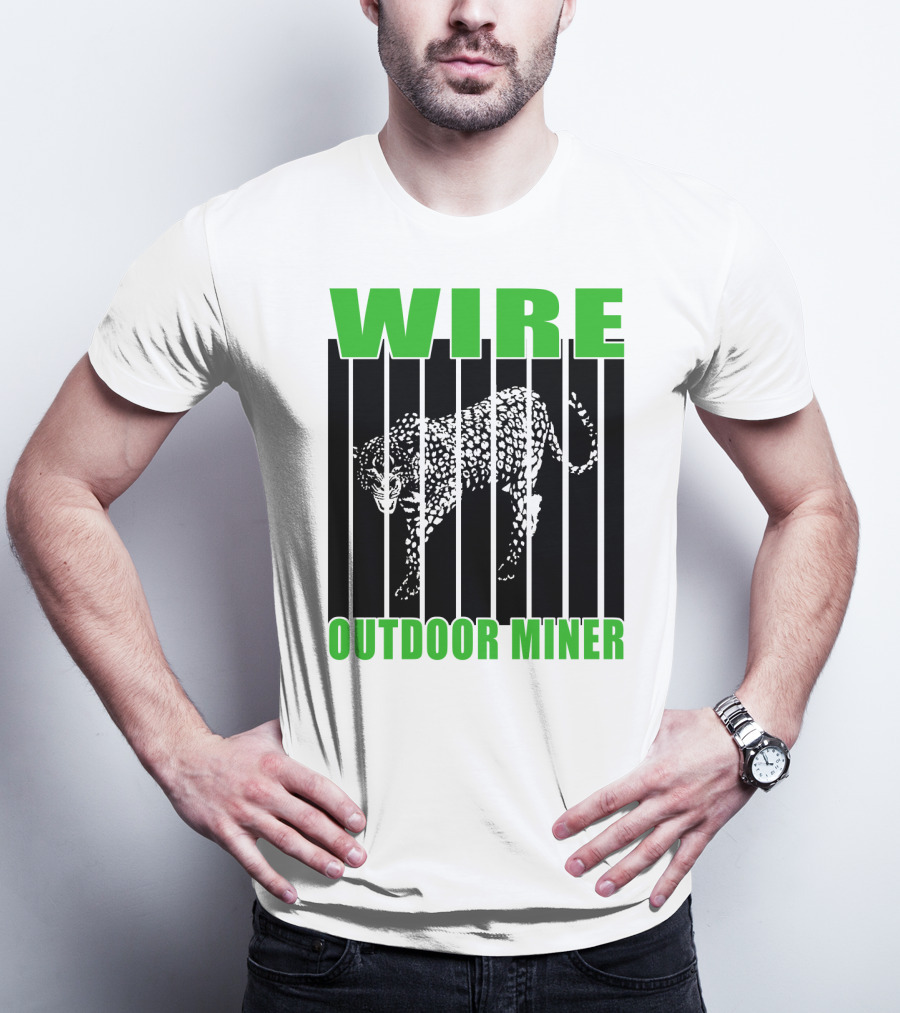 WIRE Outdoor Miner Leopard Bars T-Shirt
