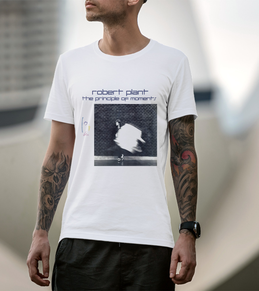 Robert Plant The Principle Of Moments Album Cover T-Shirt