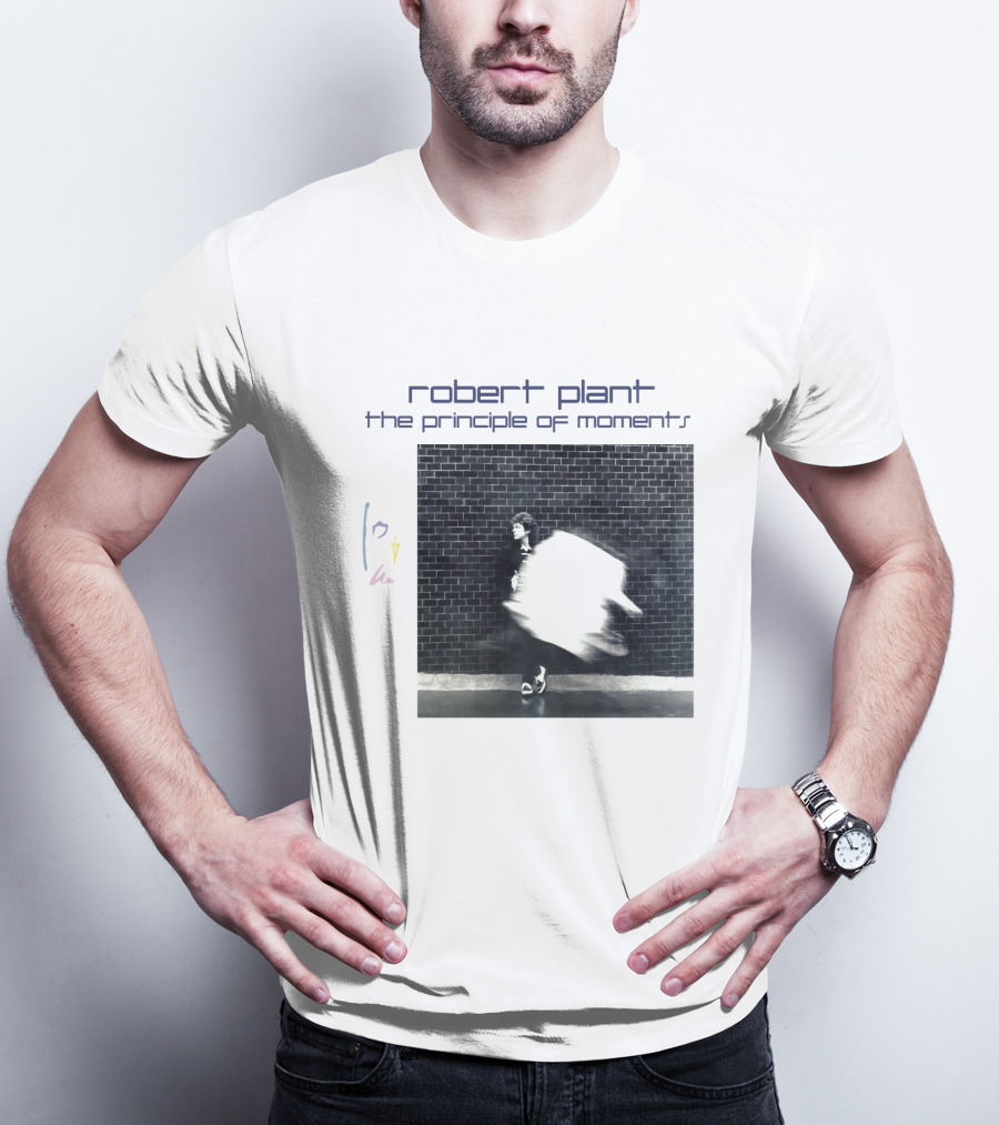 Robert Plant The Principle Of Moments Album Cover T-Shirt