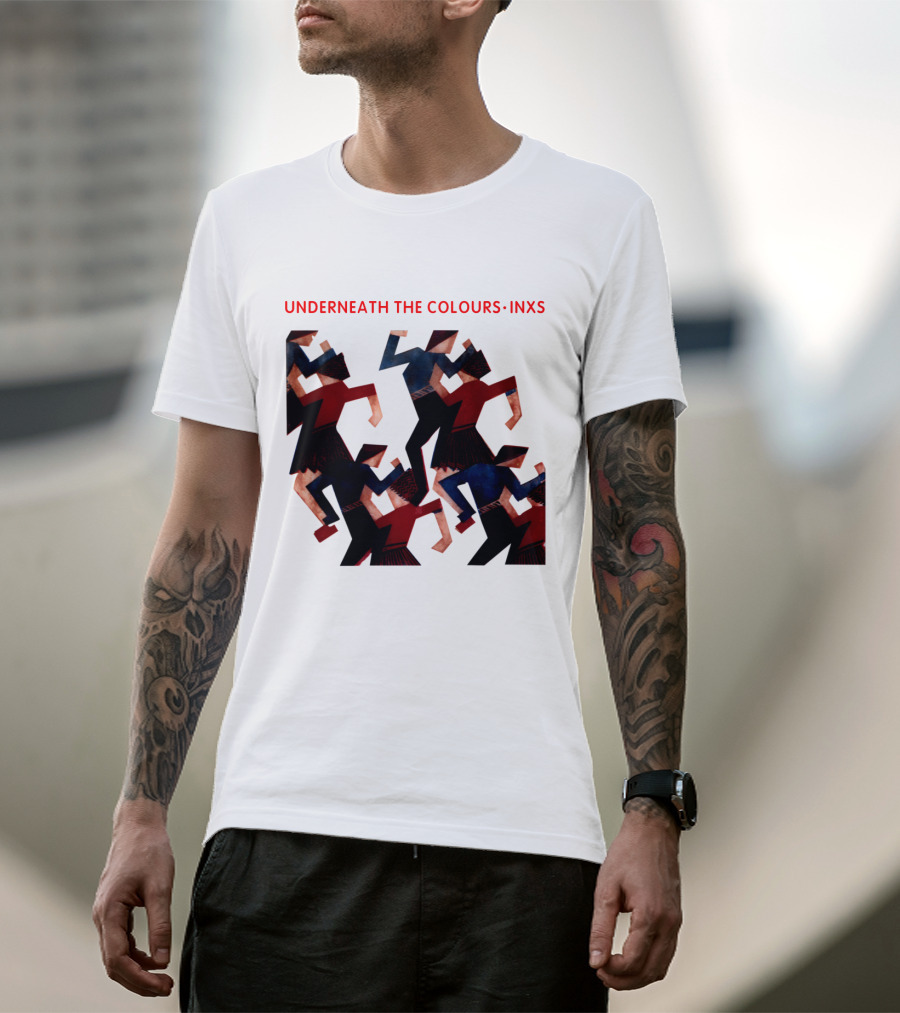 INXS Underneath The Colours Dance Figures T-Shirt