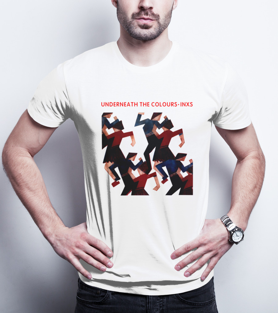INXS Underneath The Colours Dance Figures T-Shirt