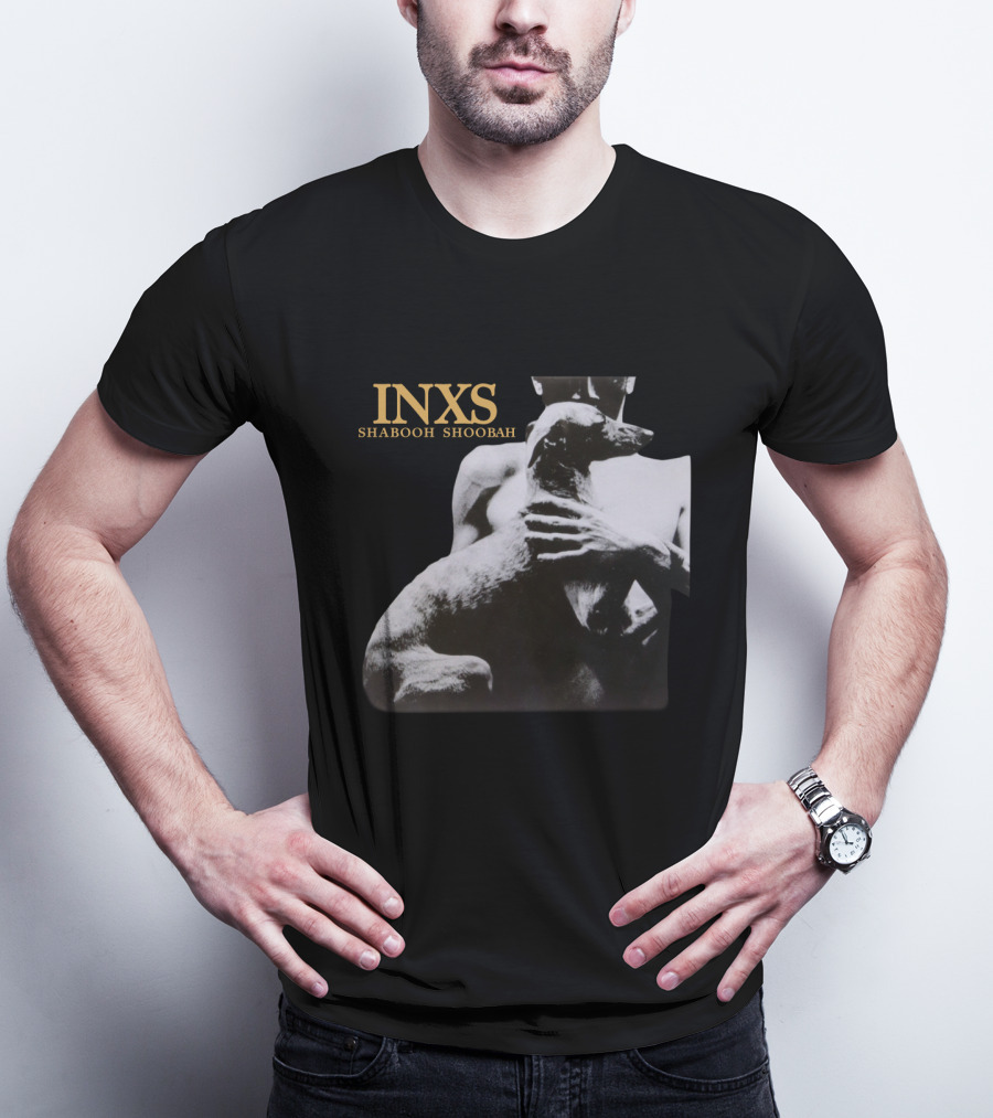 INXS Shabooh Shoobah Album Cover With Dog And Human T-Shirt