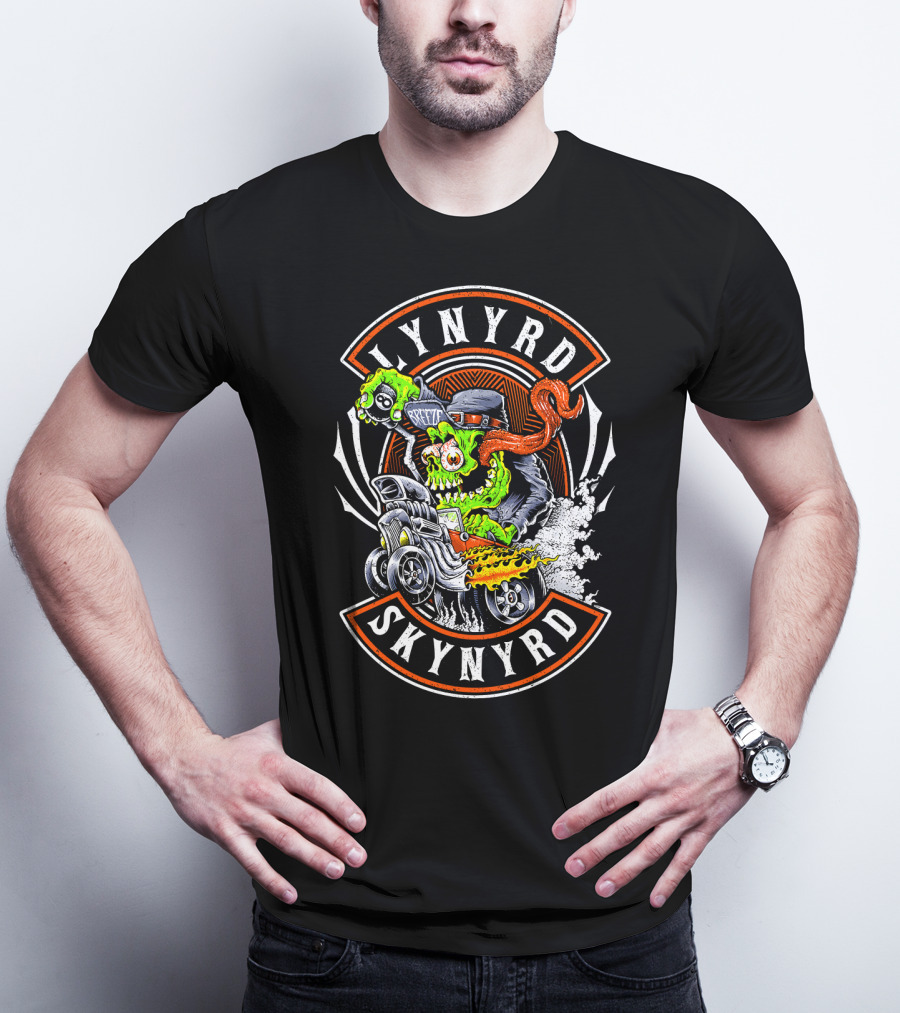 Lynyrd Skynyrd Monster Hot Rod T-Shirt