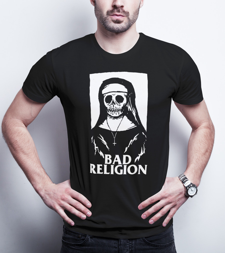 Bad Religion Skull Nun T-Shirt