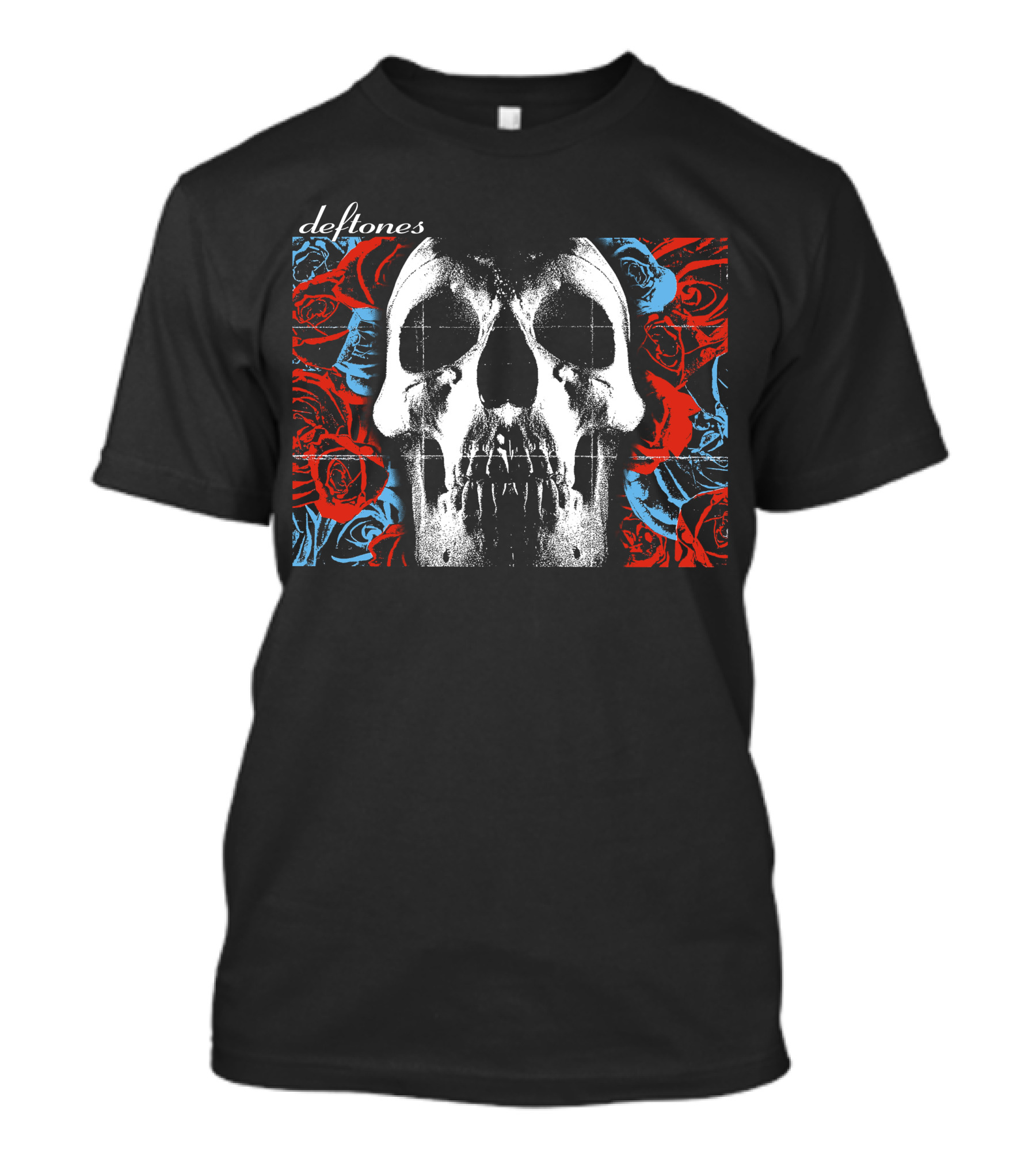 Deftones Skull And Roses T-Shirt