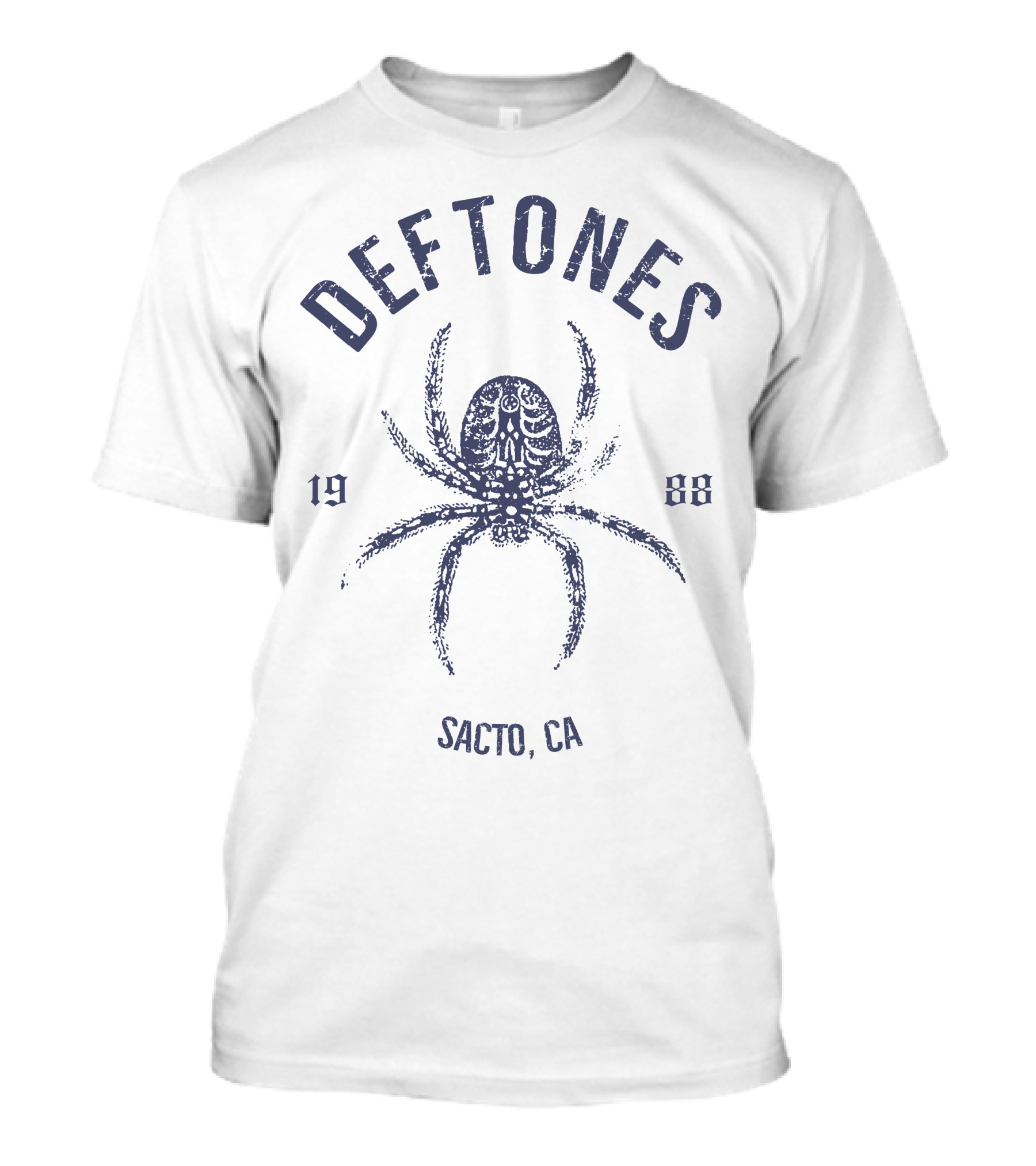 Deftones 1988 Sacramento Ca Spider T-Shirt