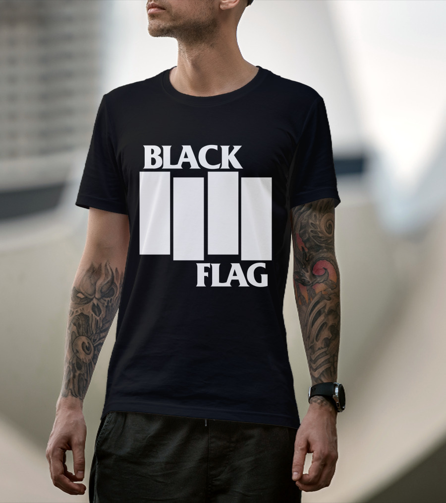 Black Flag Logo Blf B T-Shirt