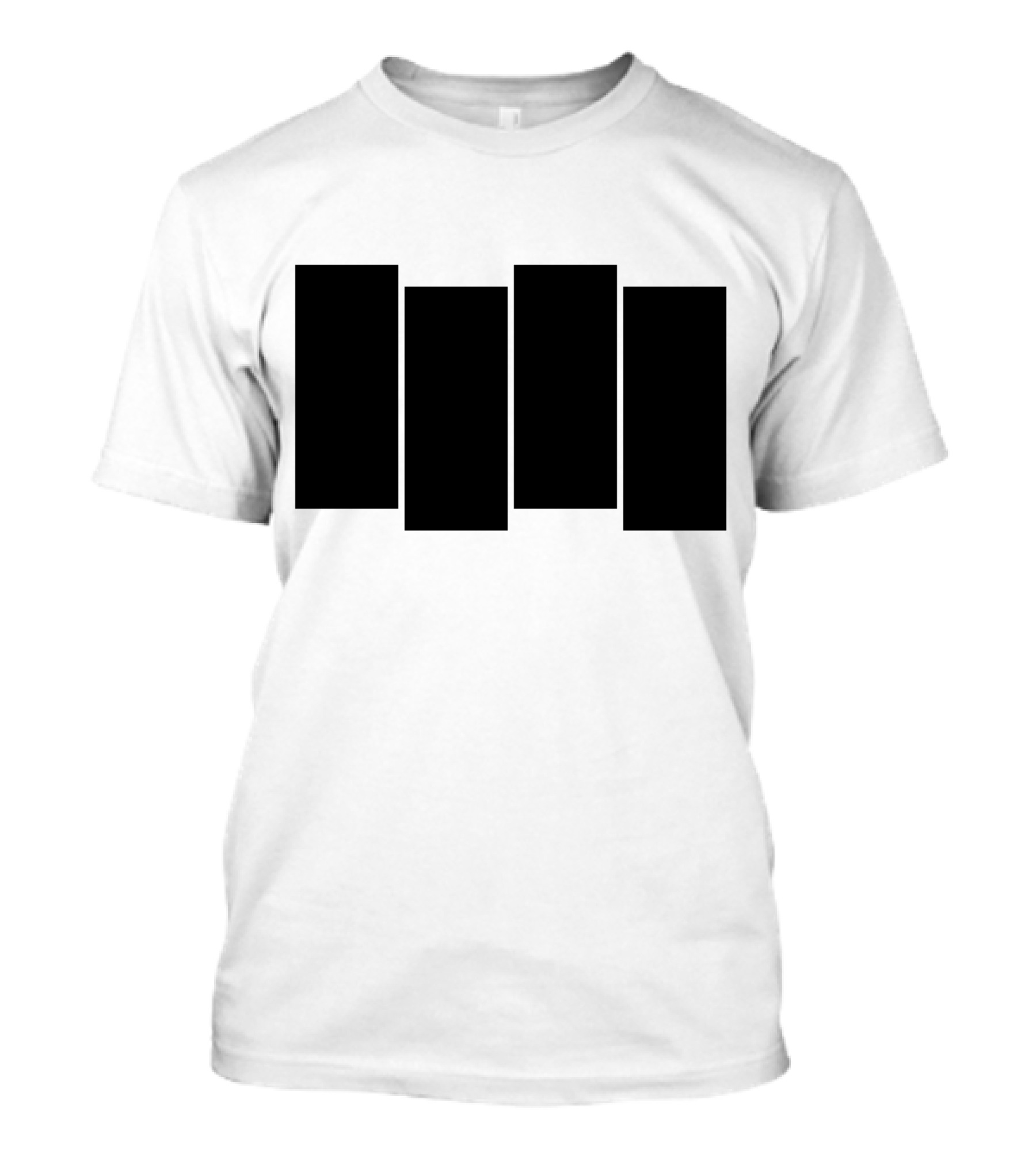 Four Bars Iconic Symbol T-Shirt