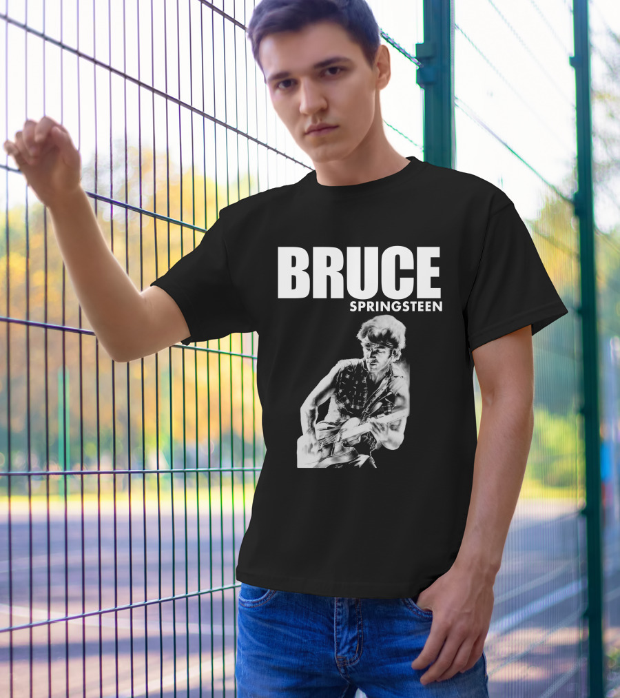 Bruce Springsteen Rock Music Brs T-Shirt