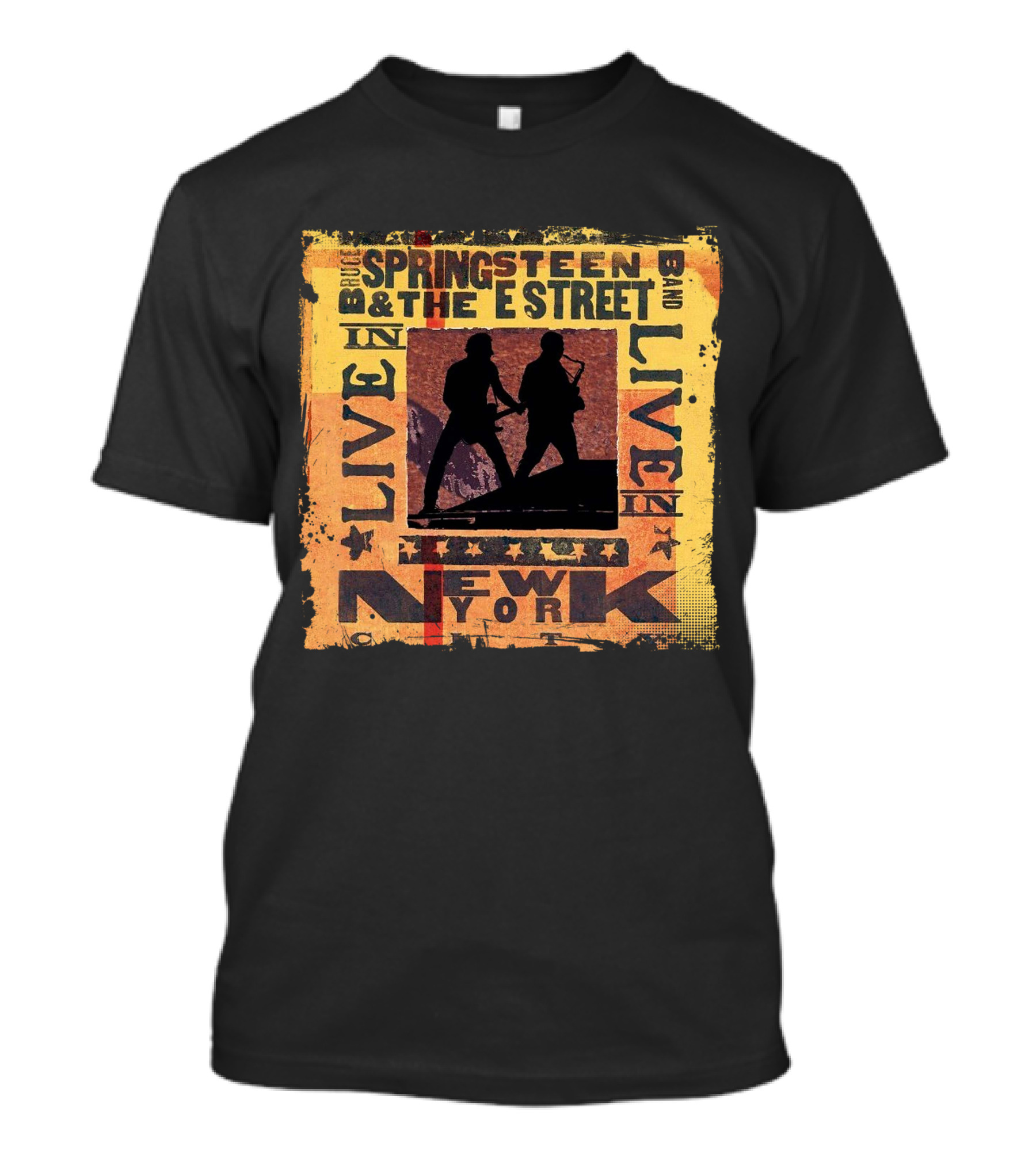 Bruce Springsteen & The E Street Band Live In New York T-Shirt