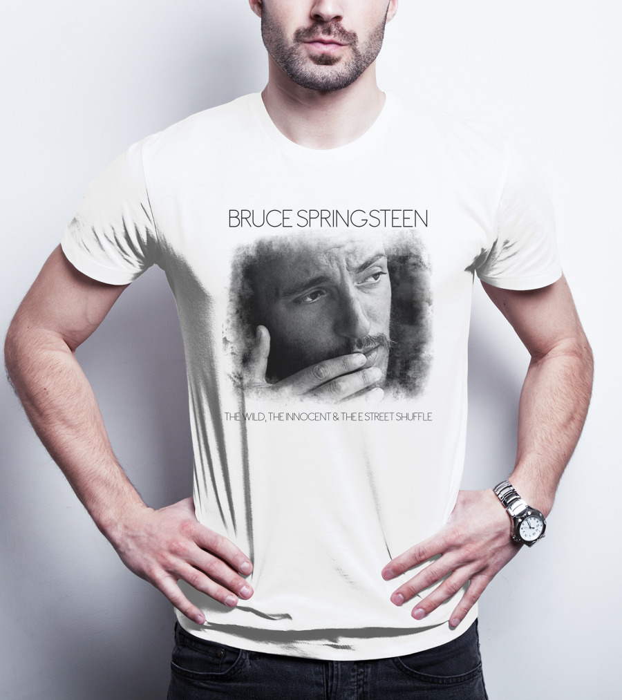 Bruce Springsteen The Wild The Innocent & The E Street Shuffle T-Shirt