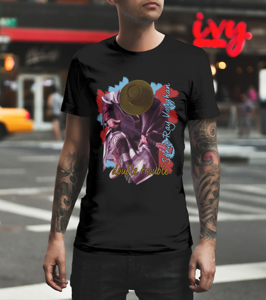 Stevie Ray Vaughan Double Trouble T-Shirt
