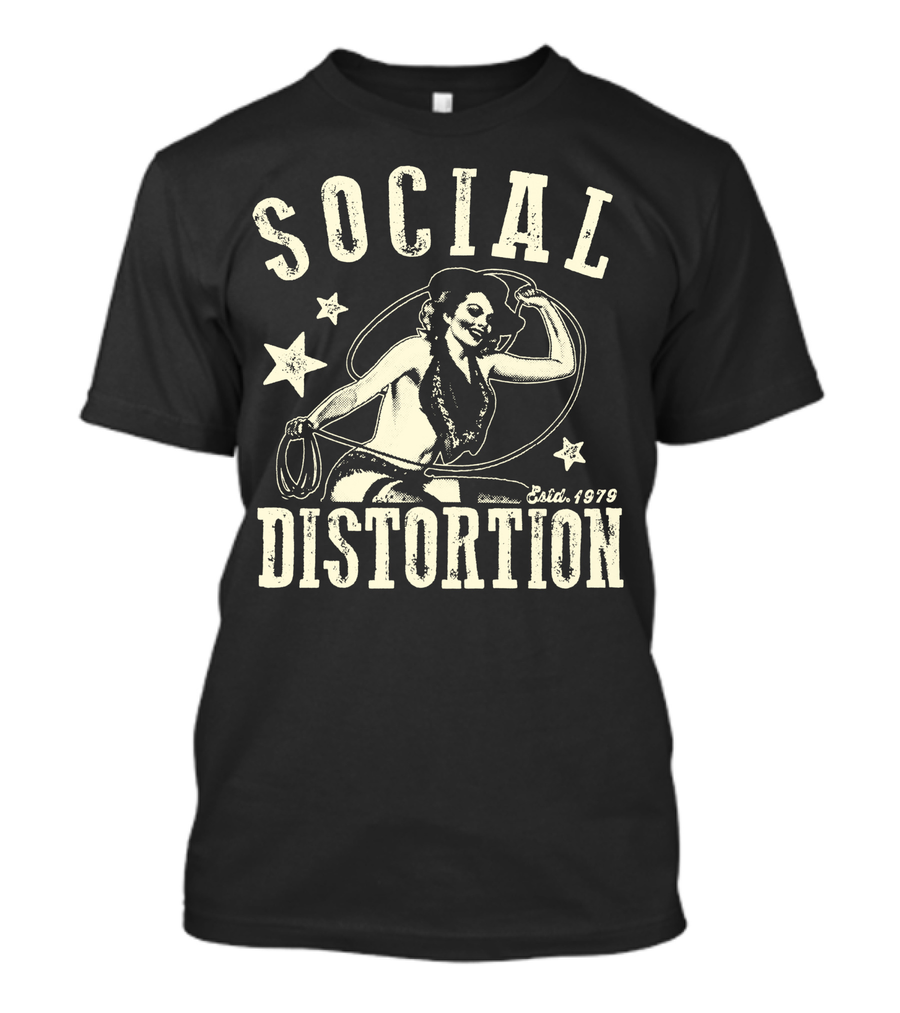Social Distortion Est. 1979 Retro Pin-Up Star T-Shirt